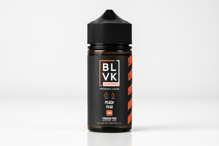 BLVK Hundred Peach Pear - 100ml - MegaCloud Vape Shop