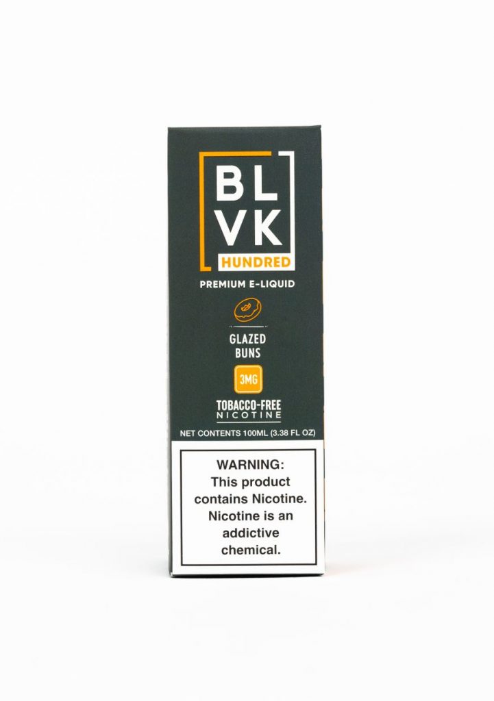 BLVK Hundred – Glazed Buns – 100ml - MegaCloud Vape Shop