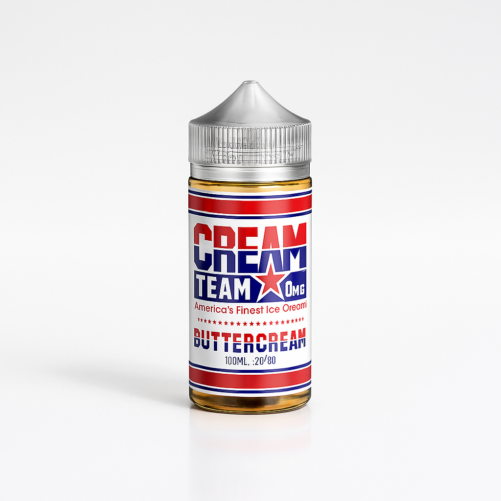 Cream Team Buttercream - 120ml - MegaCloud Vape Shop