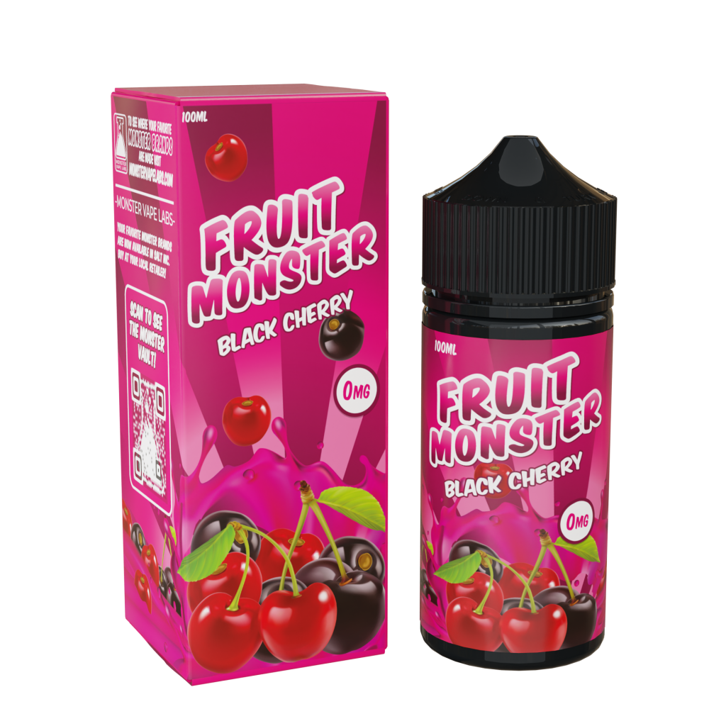 Fruit Monster Black Cherry – 100ml - MegaCloud Vape Shop
