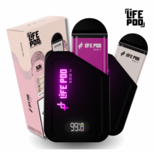 KIT LIFE POD ECO 2-10.000Puffs - MegaCloud Vape Shop